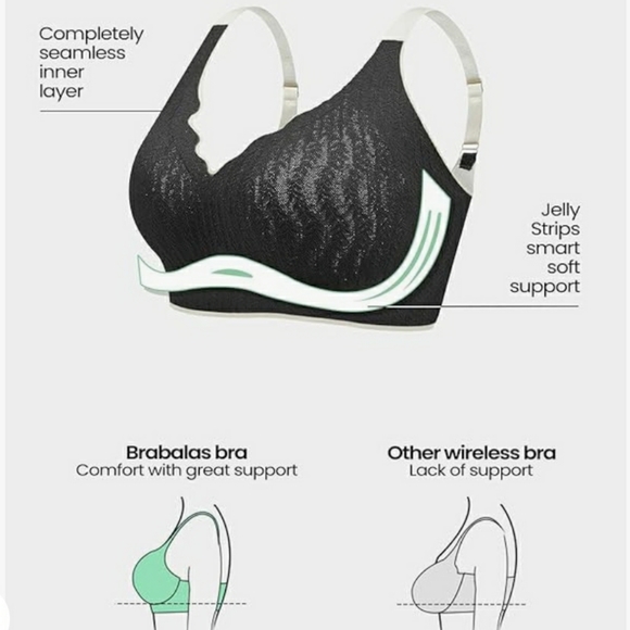 Brabalas | Intimates & Sleepwear | Brabalas Comfortable Up To F Cup ...